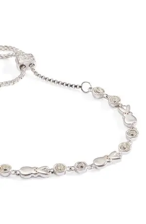 ALEX AND ANI Peeps® Bunny Bolo Bracelet - Silver