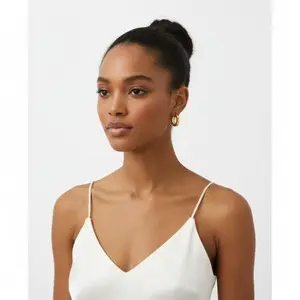 DESERI Sculpted Hoop Earrings