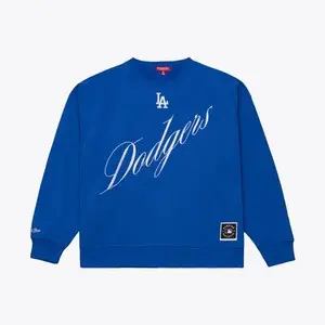 Mitchell & Ness Los Angeles Dodgers Script Sweatshirt