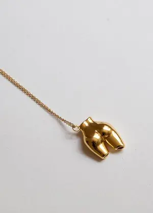 OUTOFOFFICE Female Body Pendant Necklace