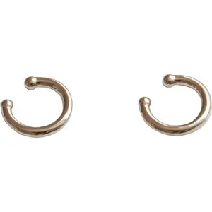 OUTOFOFFICE Simple Ear Cuff - Silver