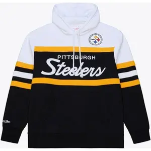 Mitchell & Ness Pittsburgh Steelers Head Coach Hoodie - Black