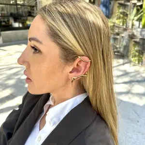 OUTOFOFFICE Modern Ear Cuff Luxe