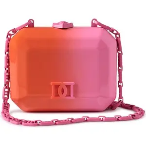 DESERI Diva Crossbody Clutch Pink Ombre