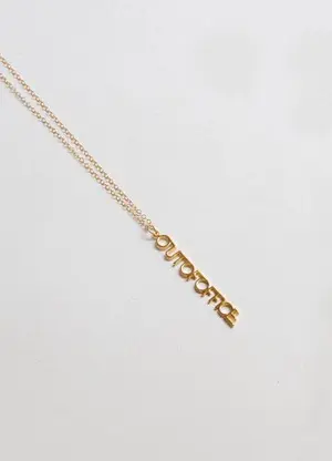 OUTOFOFFICE Charm Necklace