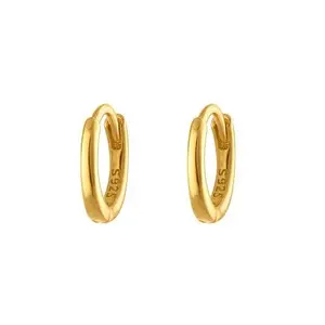 OUTOFOFFICE Seven Mm Huggie Hoop Earring - Gold