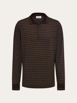 Ferragamo Cuff Polos For Men