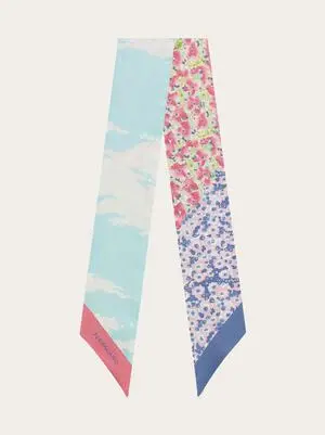 FERRAGAMO Palazzo Print Bandeau - Multicolor