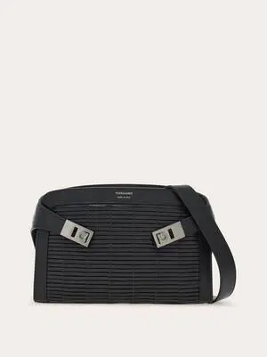 FERRAGAMO Hug Crossbody Bag - Black