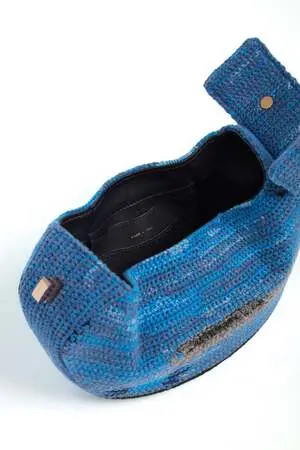 Gabriela Hearst Demi Bag In Crochet Cashmere