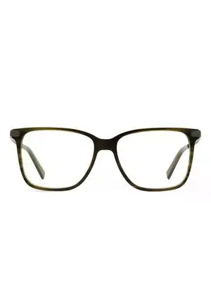 FERRAGAMO 2877 Rectangular-frame Glasses - Green