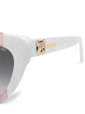 Moschino Panelled Cat-eye Sunglasses