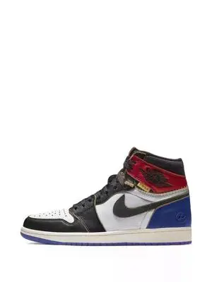 JORDAN Air 1 Retro High Sneakers - Black