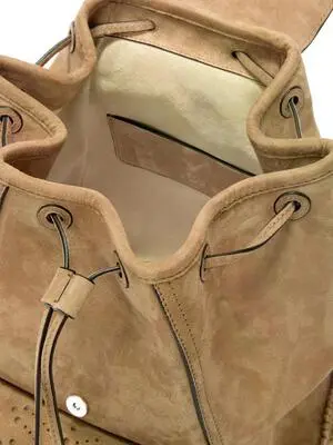 Ermanno Scervino Suede Backpack