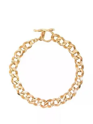 Saint Laurent Chain-link Necklace - Gold
