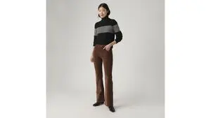 LEVI'S 726 High-rise Flare Corduroy Pants - Fondue Fudge