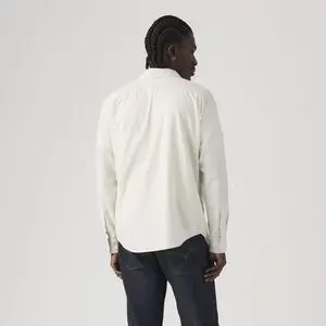 LEVI'S Sunset One Pocket Standard Fit Flannel Shirt - Silver Birch