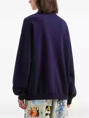 Toga Collared Embellished Sweatshirt