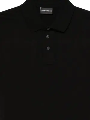 Emporio Armani Logo Cotton Polo Shirt