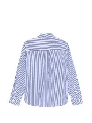 PAROSH Striped Cotton Shirt