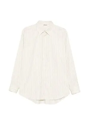 Auralee Cotton And Silk Shirt - White