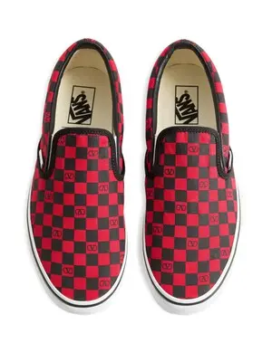 VALENTINO GARAVANI X VANS Canvas Slip-on Sneakers