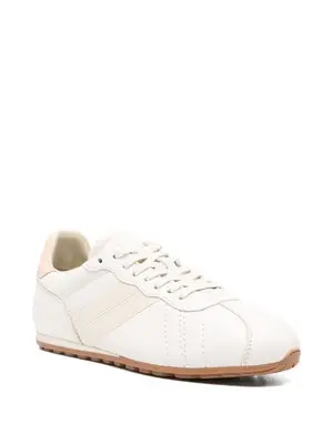 Woolrich Flat Leather Sneakers - White