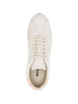 Woolrich Flat Leather Sneakers - White