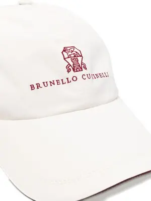 Brunello Cucinelli Logo Baseball Cap