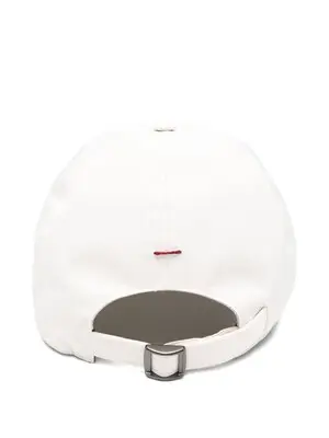 Brunello Cucinelli Logo Baseball Cap - White