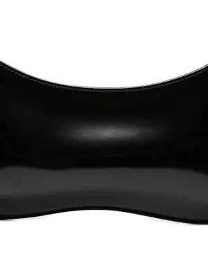 Jacquemus Le Bisou Leather Shoulder Bag - Black