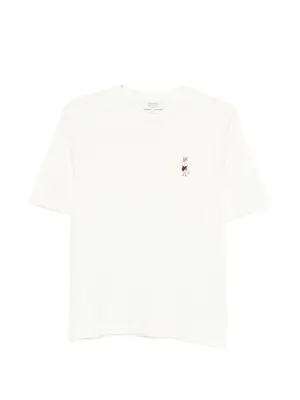 Maison Kitsuné Dressed Fox Cotton T-shirt - White