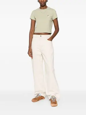 Maison Kitsuné Dressed Fox Cotton T-shirt - Green