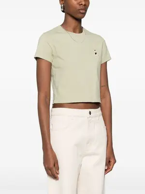 Maison Kitsuné Dressed Fox Cotton T-shirt - Green