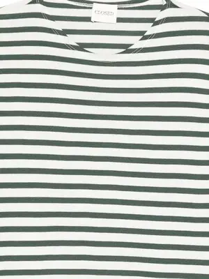 Closed Striped T-shirt - Green