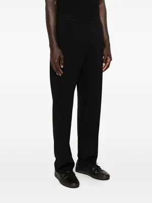 Emporio Armani Cotton Sweatpants - Black