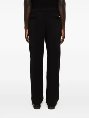 Emporio Armani Cotton Sweatpants - Black
