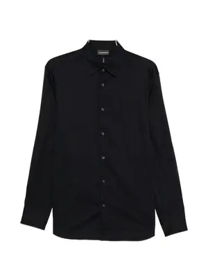 Emporio Armani Cotton Shirt - Blue