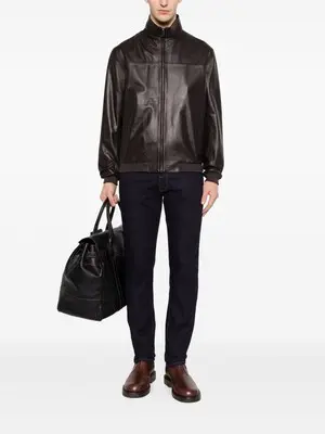 Emporio Armani Cotton Denim Jeans - Blue