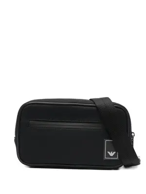 Emporio Armani Logo Bum Bag - Blue