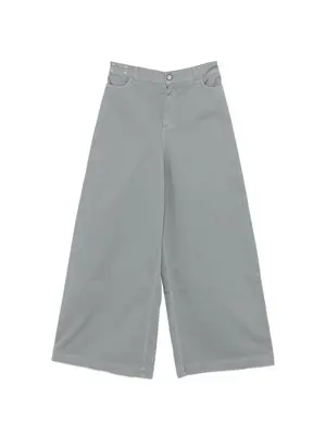 ALYSI Denim Cotton Wide-leg Jeans