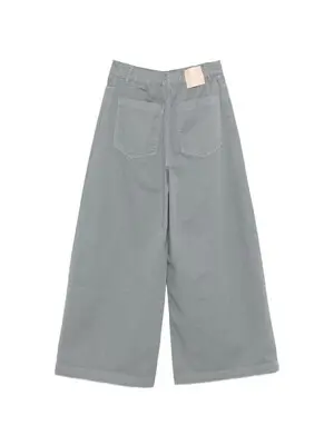 ALYSI Denim Cotton Wide-leg Jeans