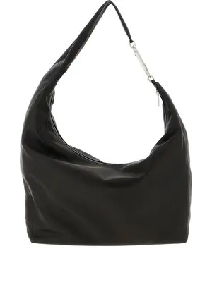 Rick Owens Gemini Leather Shoulder Bag - Black
