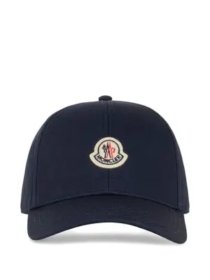 Moncler Logo Baseball Cap - Blue