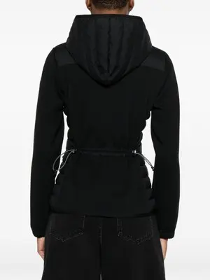 Moncler Padded Zip Cardigan - Black