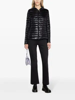 Herno Nylon Short Down Jacket - Black