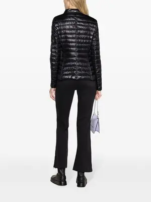 Herno Nylon Short Down Jacket - Black