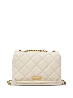 Marc Jacobs The Slim Dual Leather Shoulder Bag - White