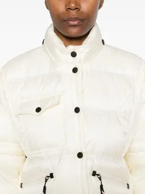 Moncler Mauduits Short Down Jacket - White