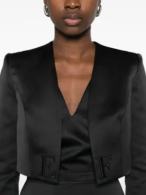 Elisabetta Franchi Midi Dress - Black